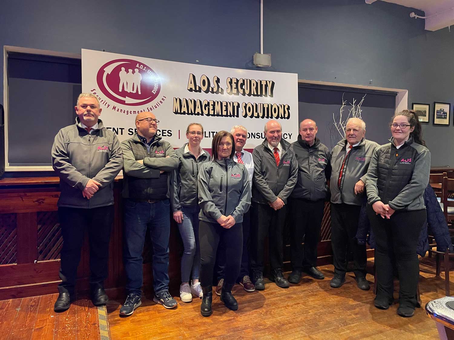 AOS Security Announced as Seandun GAA 2023 Main Sponsors - Seandun GAA